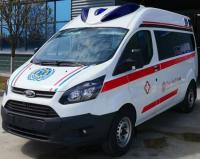 China Ford V348 Patient Transport Ambulance Car Rescue Vehicle 2835mm Wheelbase Diesel for sale