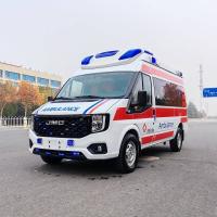 China Ford Transit Ambulance 2835mm Wheelbase 85kW Diesel Emergency Medical Vehicle for sale