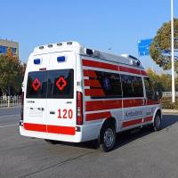 China Ford Transit Ambulance 2835mm Wheelbase 85kW Diesel Emergency Medical Vehicle for sale