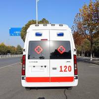 China Ford Transit Ambulance 2835mm Wheelbase 85kW Diesel Emergency Medical Vehicle for sale