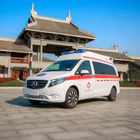 China Mercedes Benz ICU Ambulance 5370x2000x2400mm 150kw Negative Pressure Patient Transport Vehicle for sale