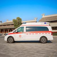 China Mercedes Benz ICU Ambulance 5370x2000x2400mm 150kw Negative Pressure Patient Transport Vehicle for sale