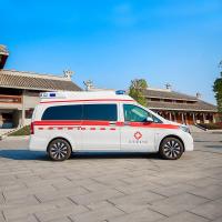 China Mercedes Benz ICU Ambulance 5370x2000x2400mm 150kw Negative Pressure Patient Transport Vehicle for sale