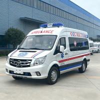 China Foton First Aid Ambulance Hospital Car 5180mm 85kW ISO CE Approved for sale