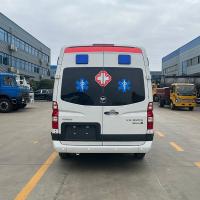 China Foton First Aid Ambulance Hospital Car 5180mm 85kW ISO CE Approved for sale