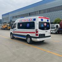 China Foton First Aid Ambulance Hospital Car 5180mm 85kW ISO CE Approved for sale