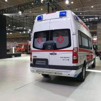 China Foton 4WD Negative Pressure Ambulance 5350mm 6 Seats Diesel Medical Emergency Vehicle for sale