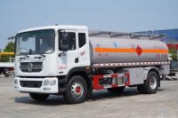 China 12000L Diesel Gasoline Oil Tank Truck 12m3 Fuel Refueling Truck with Dispenser 190HP for sale