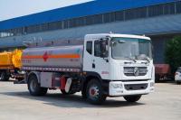 China 12000L Diesel Gasoline Oil Tank Truck 12m3 Fuel Refueling Truck with Dispenser 190HP for sale