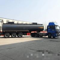 China Aluminum Alloy Fuel Tanker Semi Trailer 42000L 6 Compartments Diesel Petrol Transport for sale