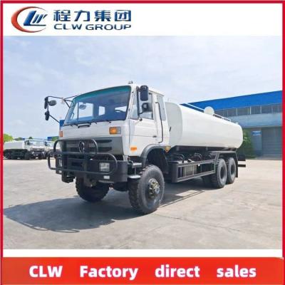 China Dongfeng 6x6 Off Road 16-25m3 Fuel Tanker Truck Carbon Steel Chemical Liquid Tank for sale