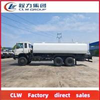 China Dongfeng 6x6 Off Road 16-25m3 Fuel Tanker Truck Carbon Steel Chemical Liquid Tank for sale