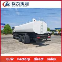 China Dongfeng 6x6 Off Road 16-25m3 Fuel Tanker Truck Carbon Steel Chemical Liquid Tank for sale