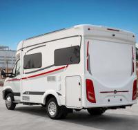 China 4WD Motorhome Camper Van 2.5T Diesel 4 Passenger Expedition RV High Roof for sale