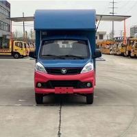 China Foton 4x2 Mobile Street Fast Food Truck Diesel Engine Left Hand Drive or Right Hand Drive for sale