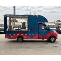 China Foton 4x2 Mobile Street Fast Food Truck Diesel Engine Left Hand Drive or Right Hand Drive for sale