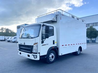 China SINOTRUK HOWO 6x6 Mobile Kitchen Food Truck 190HP Diesel Catering Truck for sale
