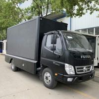 China 6 Wheel Mobile LED Screen Truck P6 Outdoor Advertising Light Box Truck 3840x1760mm for sale