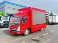 China Outdoor Digital Advertising Billboard Truck P6 LED Display Custom LOGO 5995mm for sale