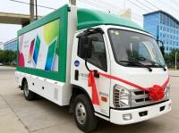 China Foton Outside Broadcast Truck Full Color Mobile LED Billboard Advertising Truck P5 P6 5995x2025x2990mm for sale