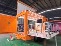 China Foton Mobile LED Advertising Truck P6 Outdoor Display 2400x1440mm Lifting Screen for sale
