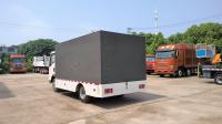 China Moving Stage Backdrop LED Advertising Truck for sale