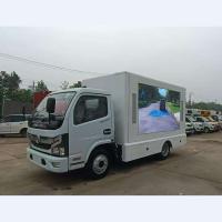 China P6 Outdoor Full Color LED Billboard Advertising Truck 5990mm 4495kg Mobile Display Screen for sale
