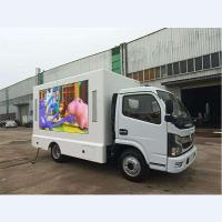 China P6 Outdoor Full Color LED Billboard Advertising Truck 5990mm 4495kg Mobile Display Screen for sale