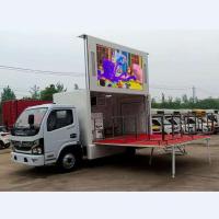 China P6 Outdoor Full Color LED Billboard Advertising Truck 5990mm 4495kg Mobile Display Screen for sale