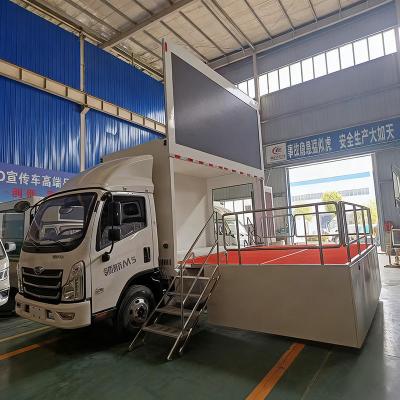 China Mobile LED Billboard Truck P6 Outdoor Full Color Display 5995x2040x2990mm for sale