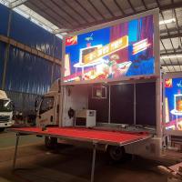 China Mobile LED Billboard Truck P6 Outdoor Full Color Display 5995x2040x2990mm for sale