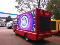 China Mobile LED Advertising Truck P6 Outdoor Display 3840x1760mm Custom Billboard Roadshow Vehicle for sale