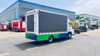 China P3.91 Full Color Outdoor SMD LED Screen Mobile Advertising Truck with 15kW Generator and Hydraulic Stage for sale