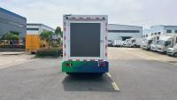 China P3.91 Full Color Outdoor SMD LED Screen Mobile Advertising Truck with 15kW Generator and Hydraulic Stage for sale