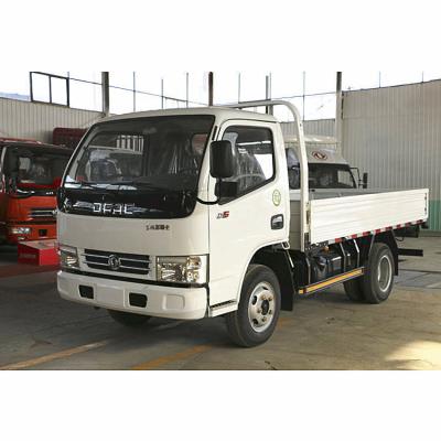 China Dongfeng Q28 Cab 156HP 4x2 5 Ton Light Drop Side Cargo Van Truck with Hydraulic Lift for sale