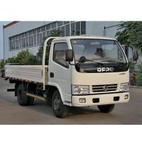 China Dongfeng Q28 Cab 156HP 4x2 5 Ton Light Drop Side Cargo Van Truck with Hydraulic Lift for sale