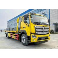 China Foton 4x2 Flatbed Towing Truck 4ton Underlift Tow Truck Custom Logo for sale