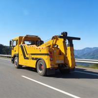 China Dongfeng 20ton 25ton Heavy Duty Integrated Wrecker Tow Truck Road Recovery 350hp for sale