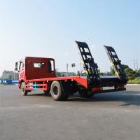 China 15-25 Ton Diesel Flatbed Truck 4x2 Heavy Duty Platform Truck for Construction Machinery Transport for sale