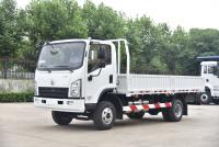 China 4x2 Cargo Box Truck 8 Ton Payload 163HP Diesel Engine Euro 5 Emission Standard for sale