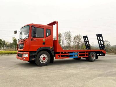 China Platform Truck diesel flatbed trucks with compact structure durable design and ladders for safe convenient loading unloading for sale