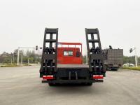 China Platform Truck diesel flatbed trucks with compact structure durable design and ladders for safe convenient loading unloading for sale