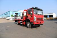 China 4x2 Diesel Flatbed Truck 10 Ton Capacity Heavy Duty Platform Truck for Excavator Transport for sale