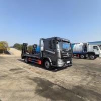 China transporting equipment Platform Truck Customized With Performance Diesel Powered for sale