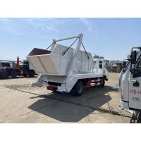 China 5m3 Swing arm garbage truck 4X2 HOWO Suitable for construction sites / municipal sanitation for sale