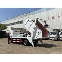 China 5m3 Swing arm garbage truck 4X2 HOWO Suitable for construction sites / municipal sanitation for sale