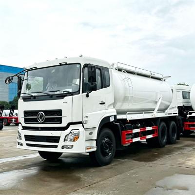 China Dongfeng 6X4 18cbm 18tons Vacuum Sewage Suction Tanker Truck with Water Ring Vacuum Sewage Suction Truck for sale