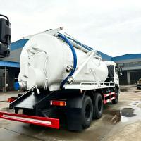 China Dongfeng 6X4 18cbm 18tons Vacuum Sewage Suction Tanker Truck with Water Ring Vacuum Sewage Suction Truck for sale