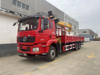 China Hydraulic Truck Mounted Crane Shacman M3000 14ton 16ton Construction Service Truck Crane for sale