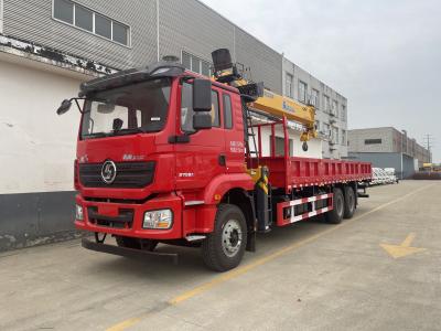 China Hydraulic Truck Mounted Crane Shacman M3000 14ton 16ton Construction Service Truck Crane for sale